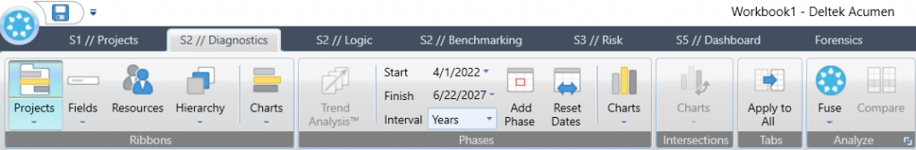 How to Analyze a Project Schedule Using Deltek Acumen Fuse - K2 Consulting